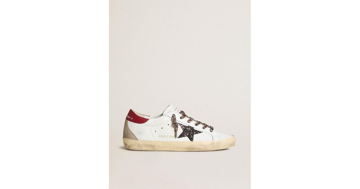 Golden Goose Super-Star in Natural | Lyst
