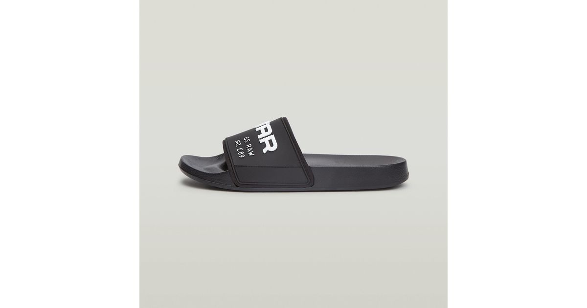 G-Star Cart Slides in Black | Lyst