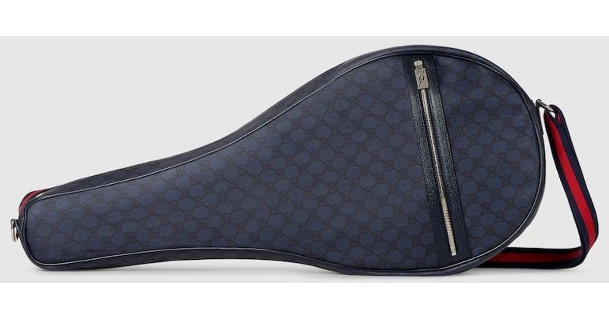 Gucci Tennis Racket Case With Web, Fabric in Blue for Men | Lyst
