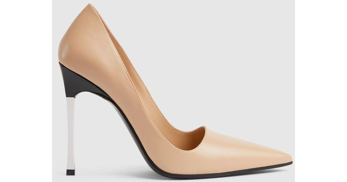 Gucci Bombshell Pump in Metallic | Lyst Canada