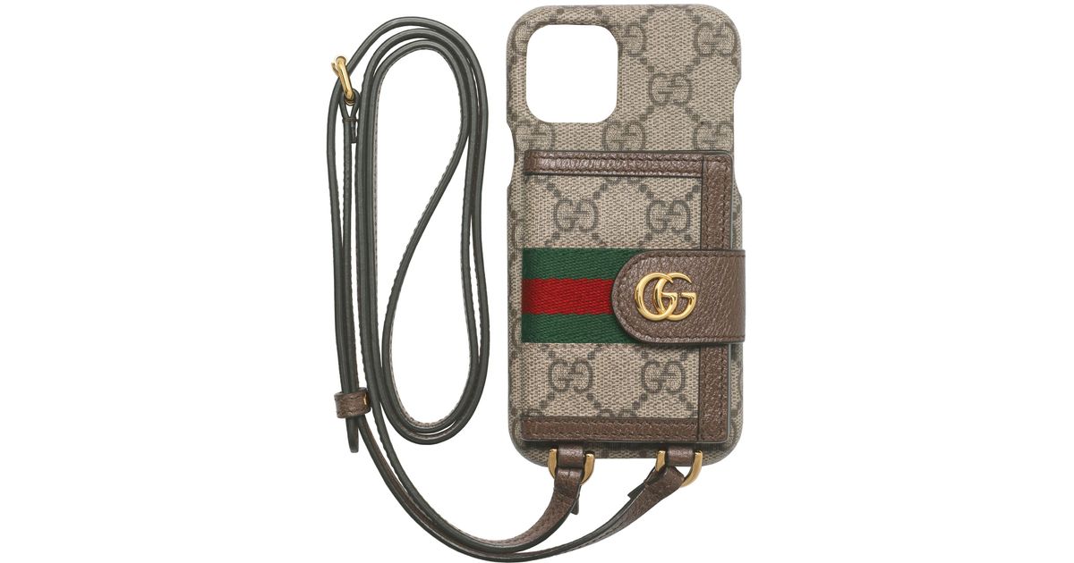 Gucci Online Exclusive Ophidia Case For Iphone 12 And Iphone 12 Pro in ...