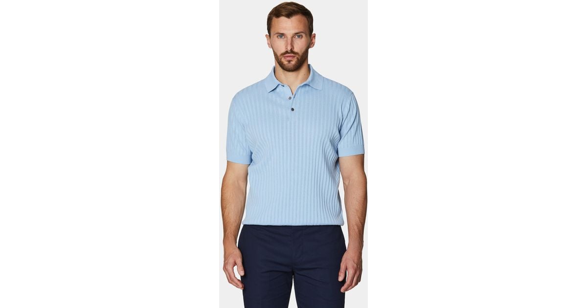 Polo da Uomo di Gutteridge in Blu | Lyst