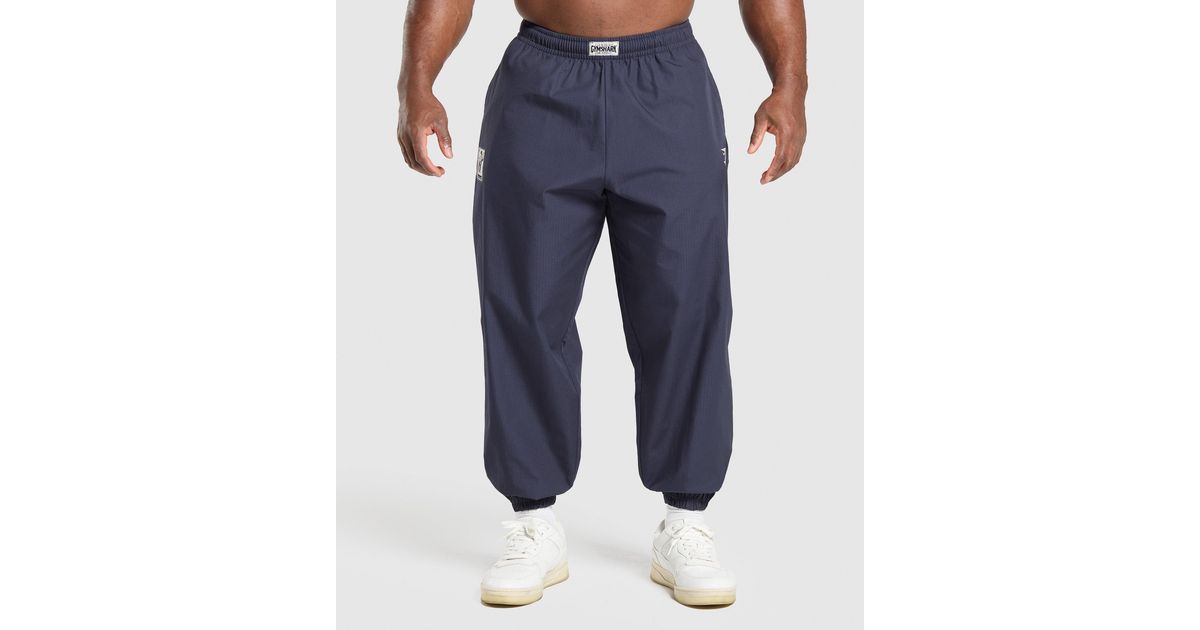 GYMSHARK Ripstop Pumper Pants in Blue for Men | Lyst