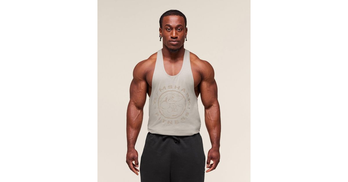 GYMSHARK Legacy Stringer in Grey for Men | Lyst UK