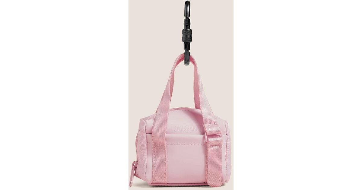 GYMSHARK Everyday Mini Holdall Keychain in Pink | Lyst UK
