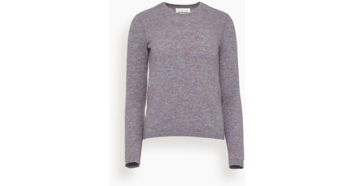 Isabel Marant Obiray Pullover in Purple | Lyst