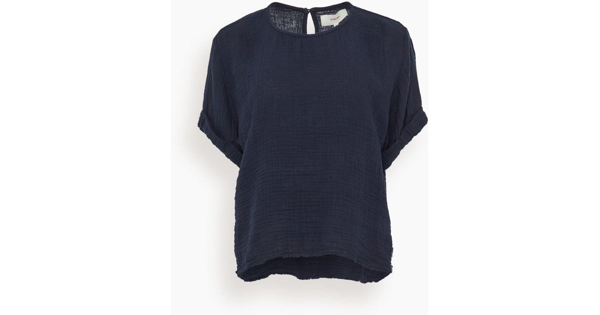 Xirena Carson Top in Blue | Lyst
