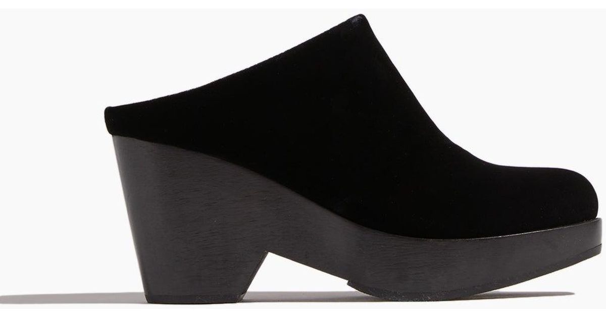 Rachel Comey Gammon Clog in Black | Lyst