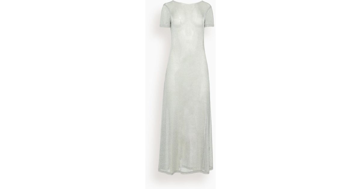 STAUD Zinc Dress in White | Lyst