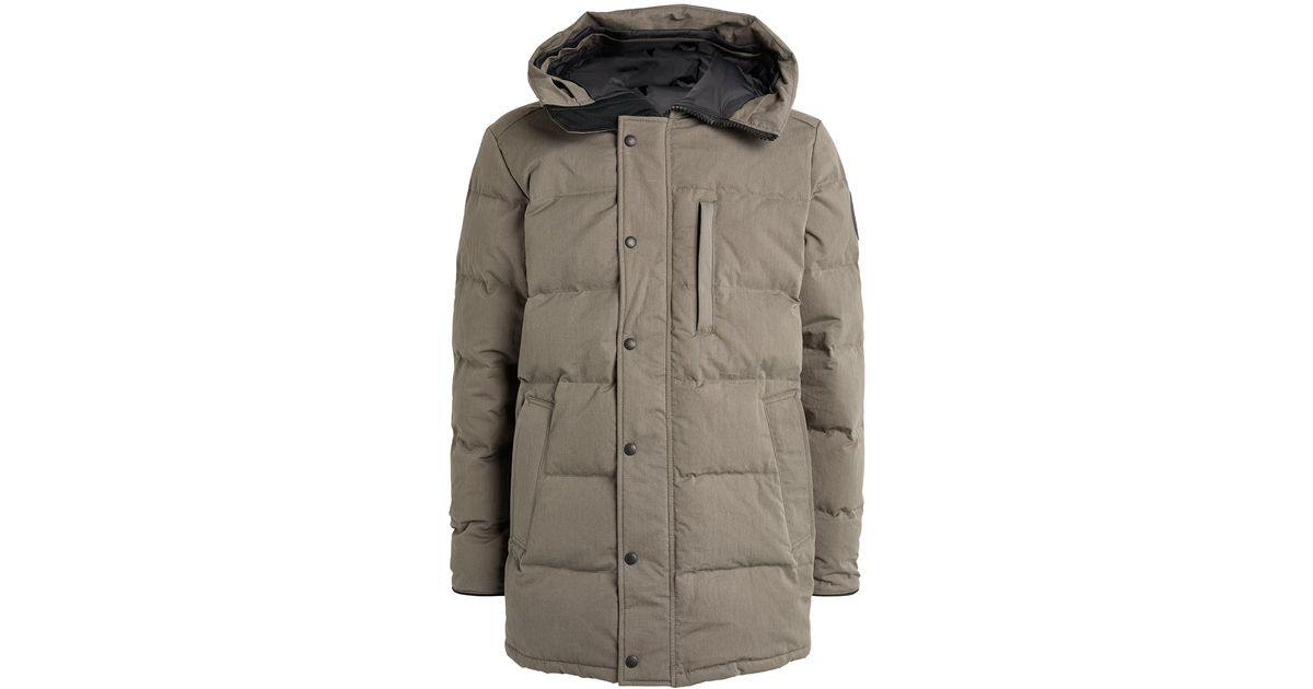 Canada Goose Padded Carson Parka Jacket in Gray for Men | Lyst