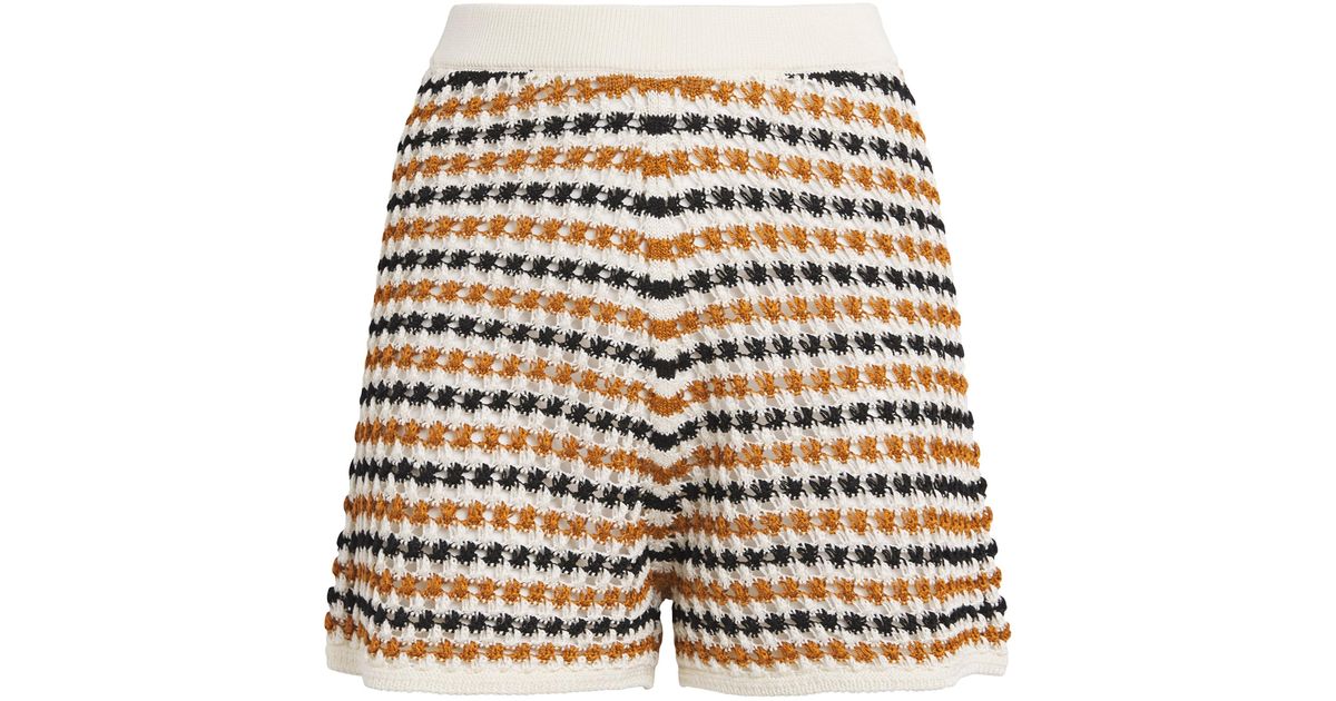 Eres Cotton-Blend Disco Shorts | Lyst UK