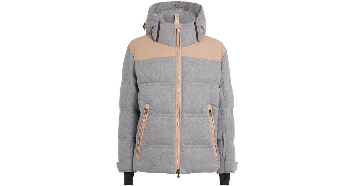 Bogner Down-Filled Wali Ski Jacket in Gray for Men | Lyst