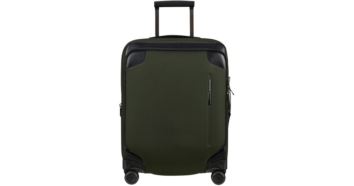 Samsonite Splendix Expandable Carry-On Spinner Suitcase in Green | Lyst