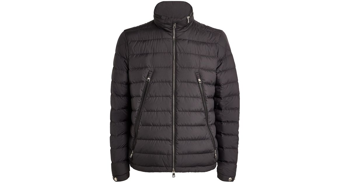 Moncler Down Alfit Puffer Jacket in Black for Men | Lyst