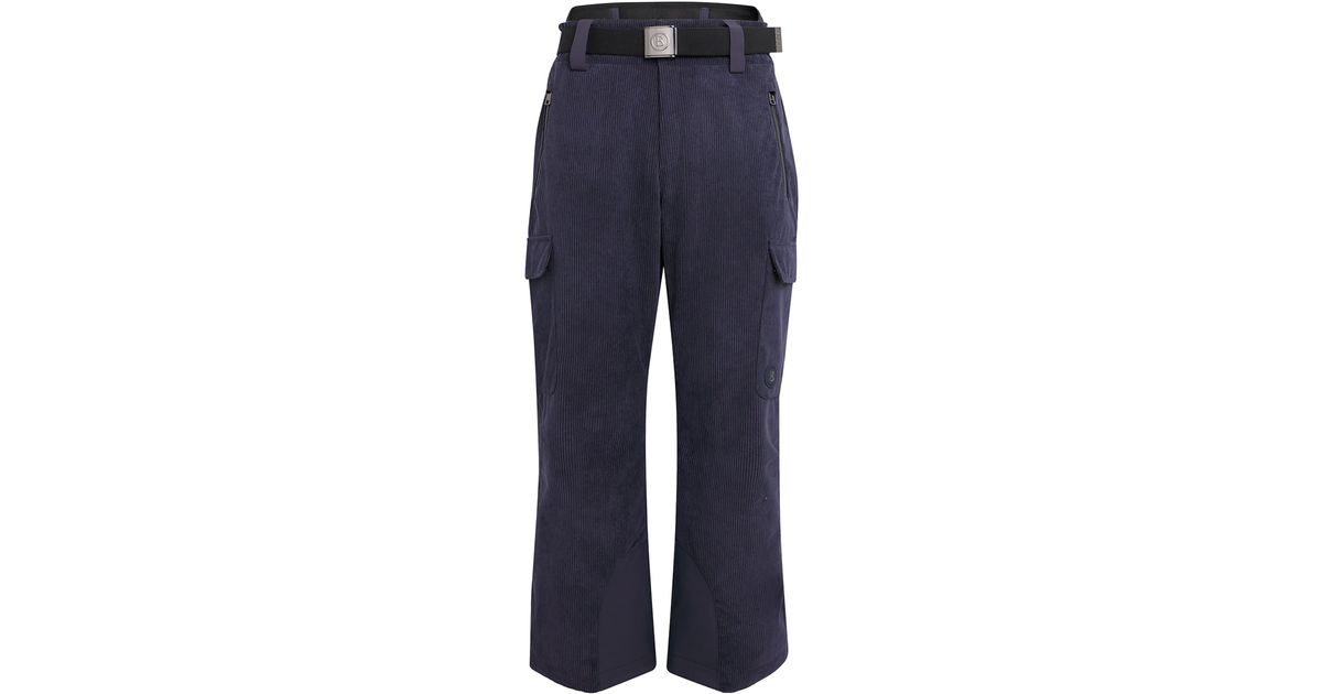 Bogner Corduroy Loose Corbin Ski Trousers in Blue for Men | Lyst UK