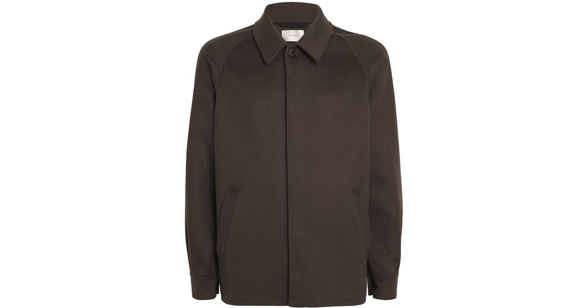 The Row Stender Cashmere Jacket in Brown for Men | Lyst