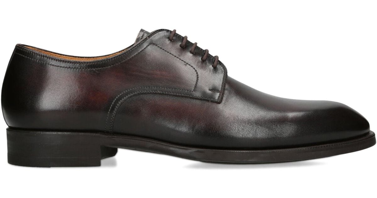 Magnanni Leather Madis Derby Shoes in Brown for Men | Lyst