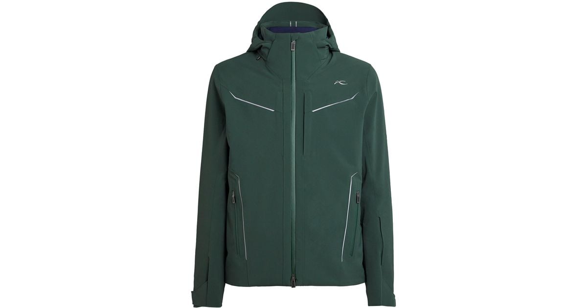 Kjus Waterproof Formula Ski Jacket in Green for Men | Lyst UK