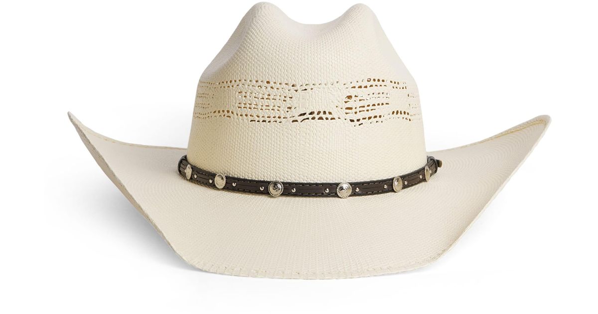 Stetson Toyo Western Hat in White for Men | Lyst