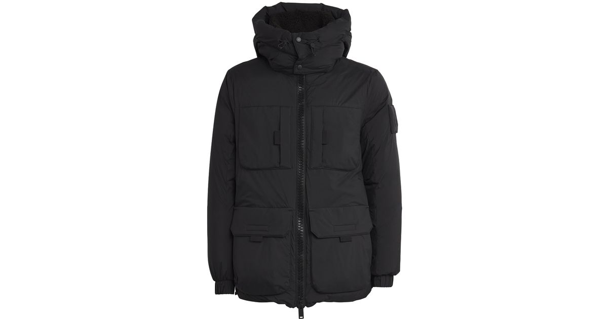 Moose Knuckles Down Brandon Puffer Jacket in Black for Men | Lyst