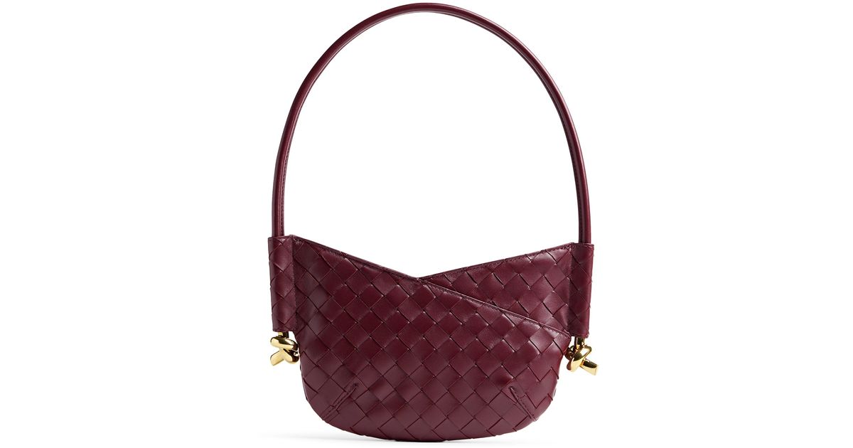Bottega Veneta Baby Solstice Shoulder Bag in Purple | Lyst