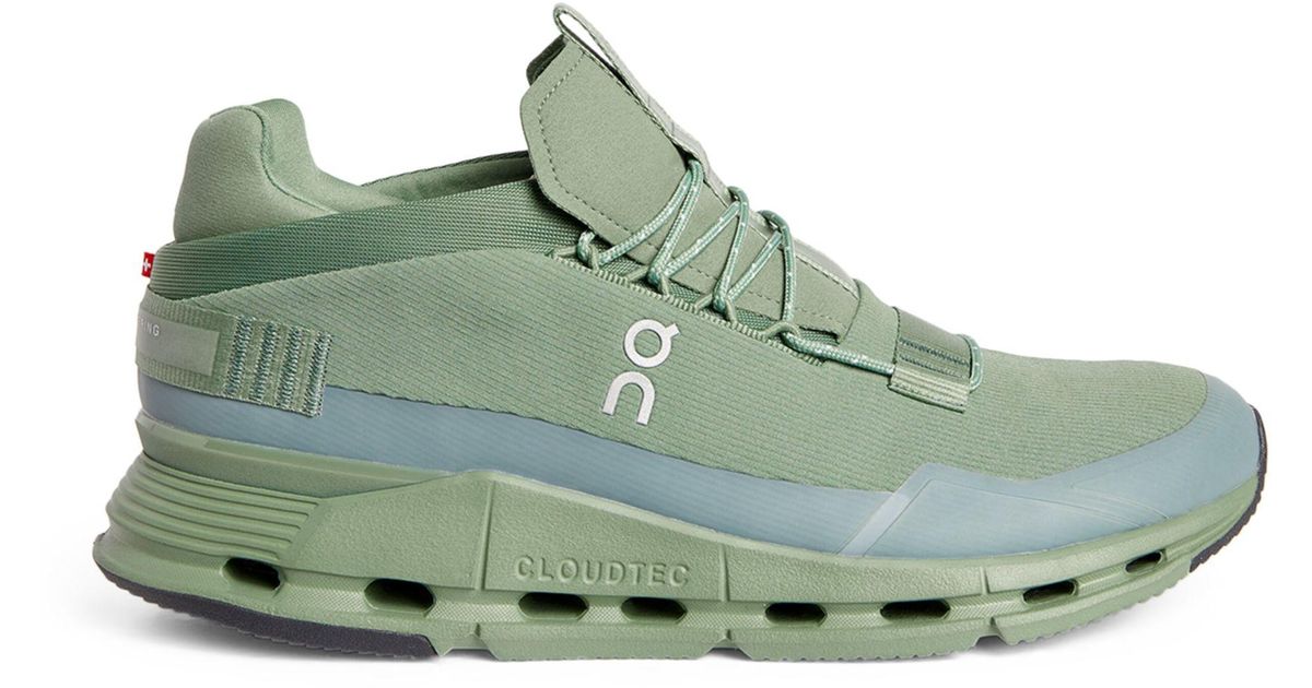 On Shoes Cloudnova Sensa Trainers in Green for Men | Lyst