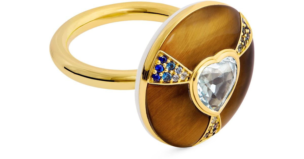 Emily P. Wheeler And Mixed Stone Balance Ring in Metallic | Lyst