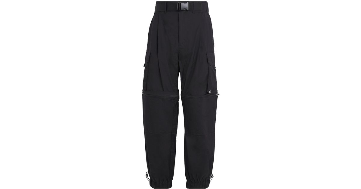 Moose Knuckles Cargo Concorde Trousers in Black for Men | Lyst