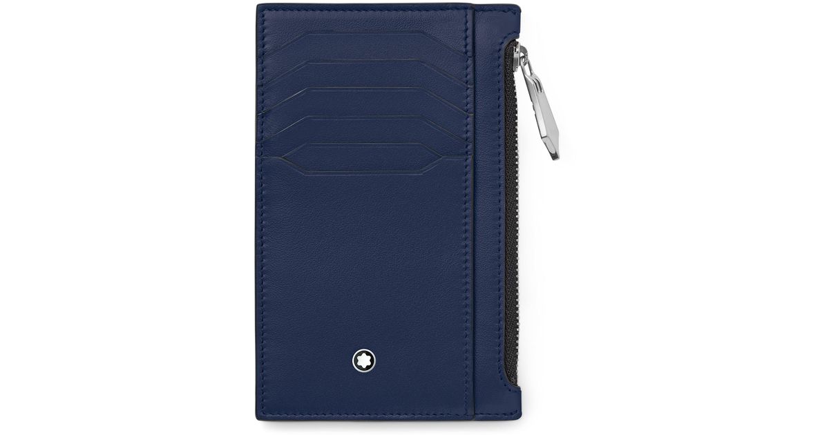 Montblanc Meisterstück 8Cc Card Holder in Blue for Men | Lyst