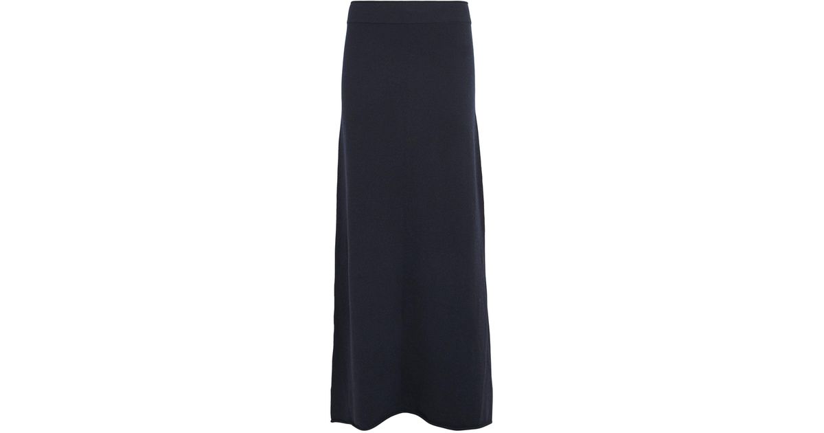 arch4 Cashmere Parker Maxi Skirt in Blue | Lyst