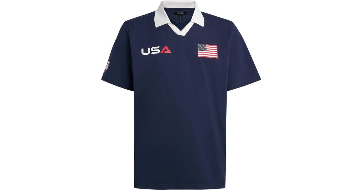 Ralph Lauren X Ryder Cup Polo Shirt in Blue for Men | Lyst