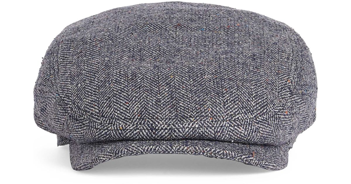 Stetson Silk Driver Cap in Gray for Men | Lyst