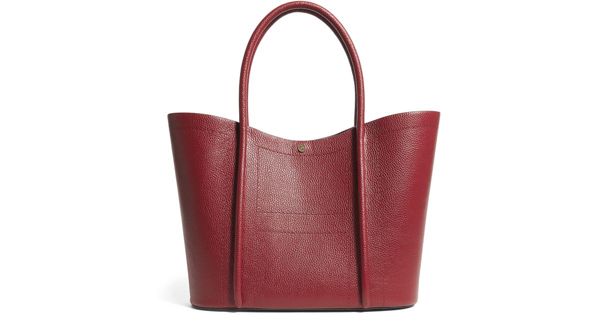 Harrods Leather Rope Tote Bag in Red | Lyst