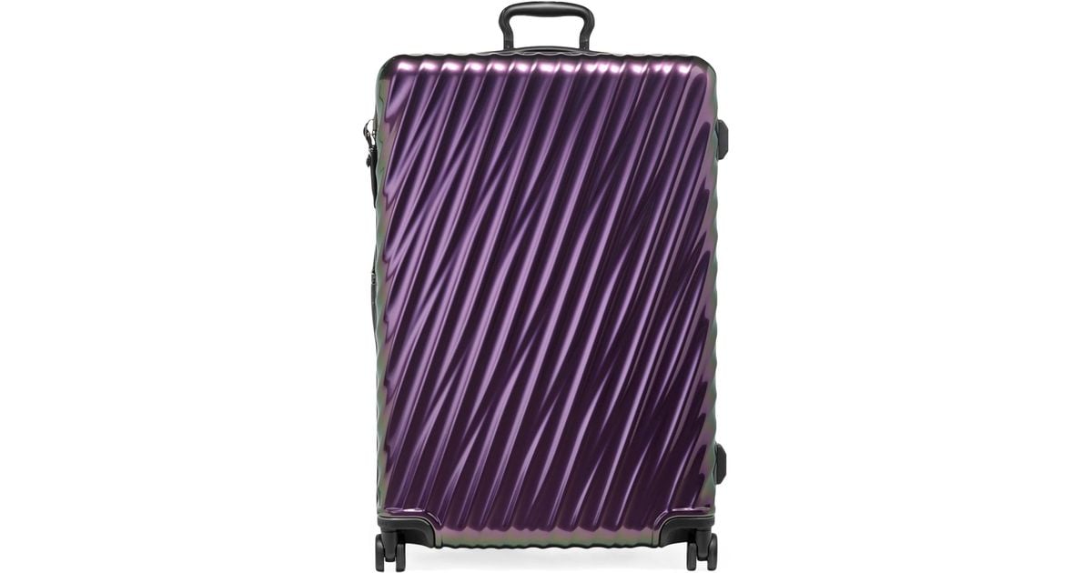 Tumi 19 Degree Poly Expandable Check-In Suitcase in Purple | Lyst