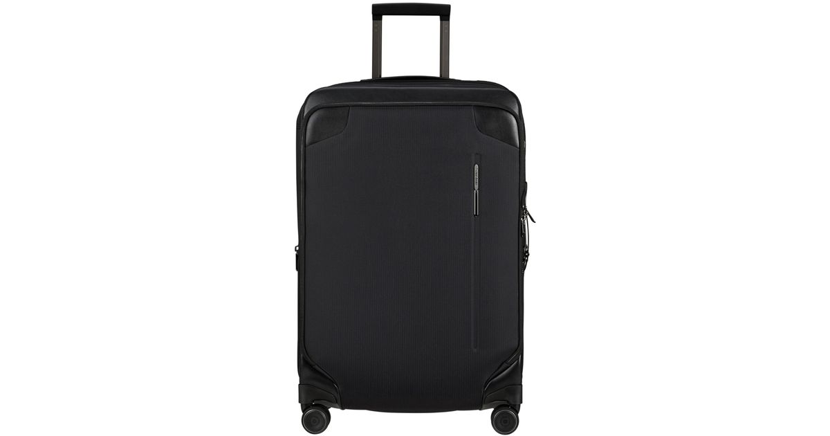 Samsonite Splendix Spinner Suitcase in Black | Lyst