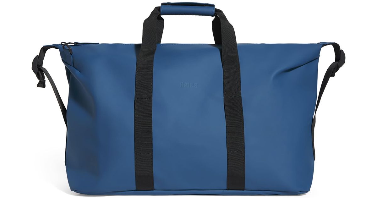 Rains Hilo Weekend Bag in Blue for Men | Lyst UK