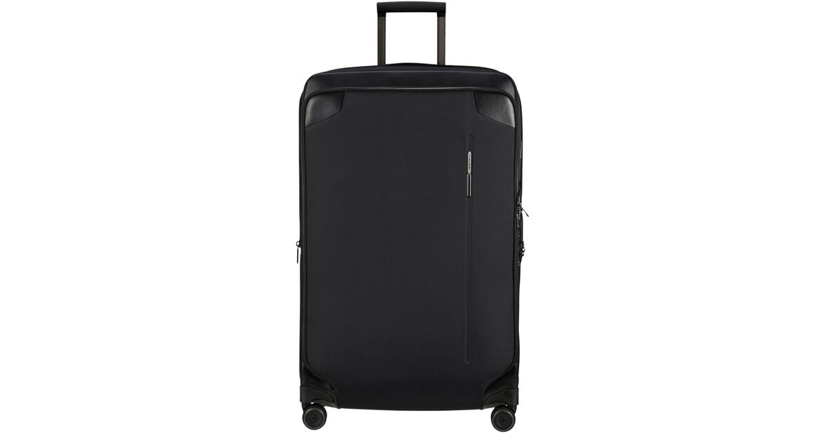 Samsonite Splendix Spinner Suitcase (79cm) in Black | Lyst