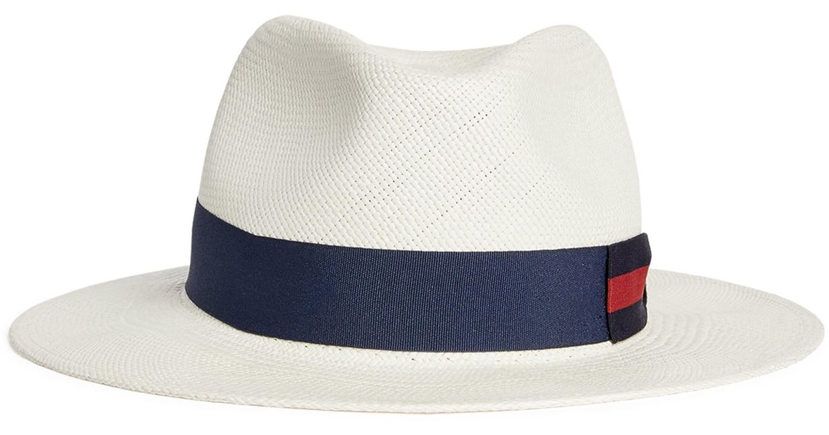 Stetson Straw Panama Hat in White for Men | Lyst UK