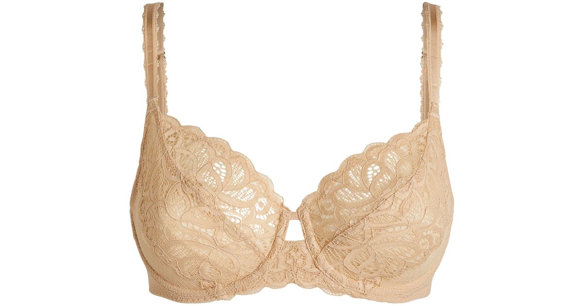 Wacoal Lace Raffine Bra in Natural | Lyst