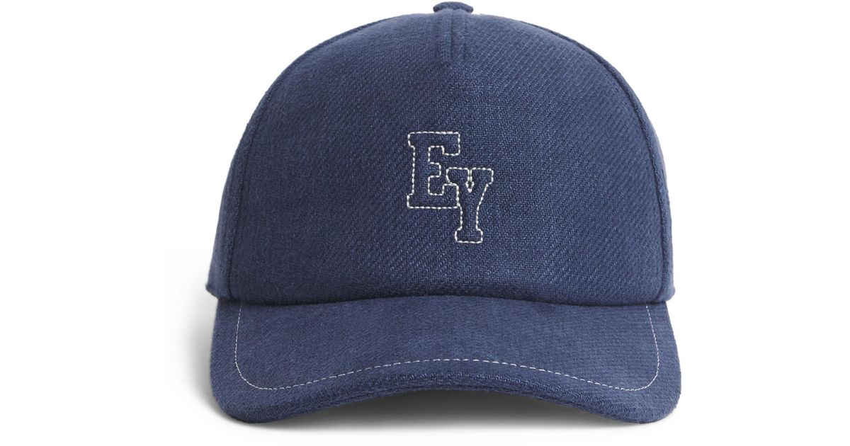 Eleventy Cotton Cappello Baseball Cap in Blue for Men | Lyst UK