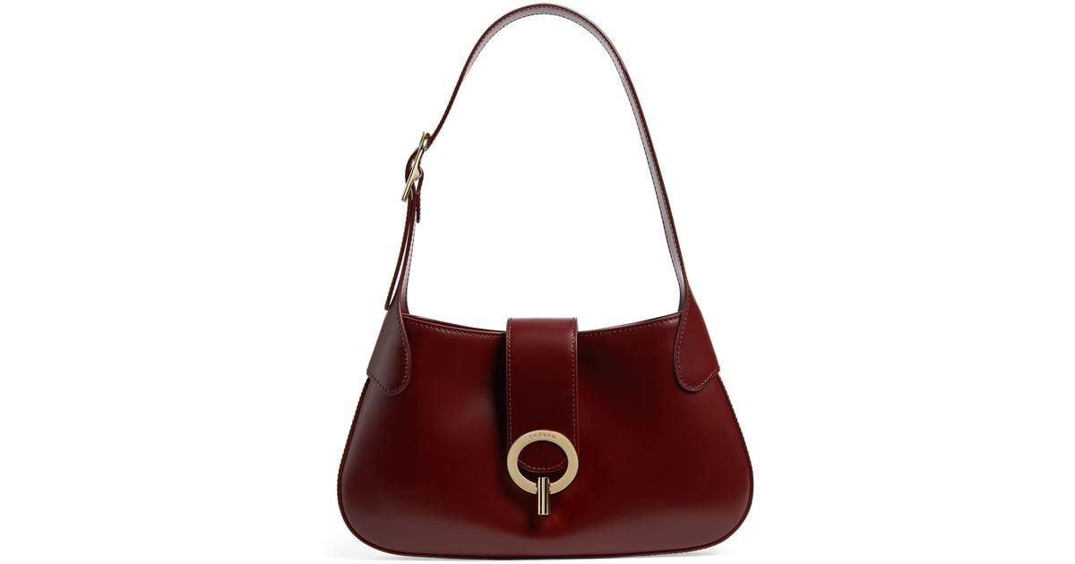 Sandro Leather Janet Bag in Red | Lyst