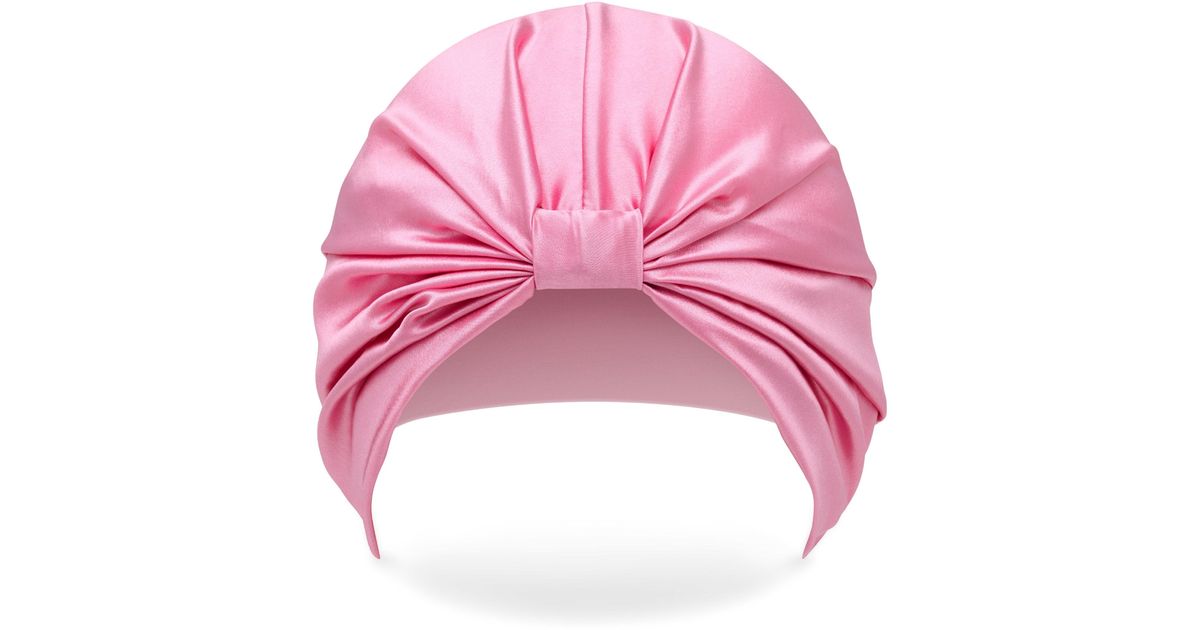 Silked Mulberry Silk Hair Wrap in Pink | Lyst UK