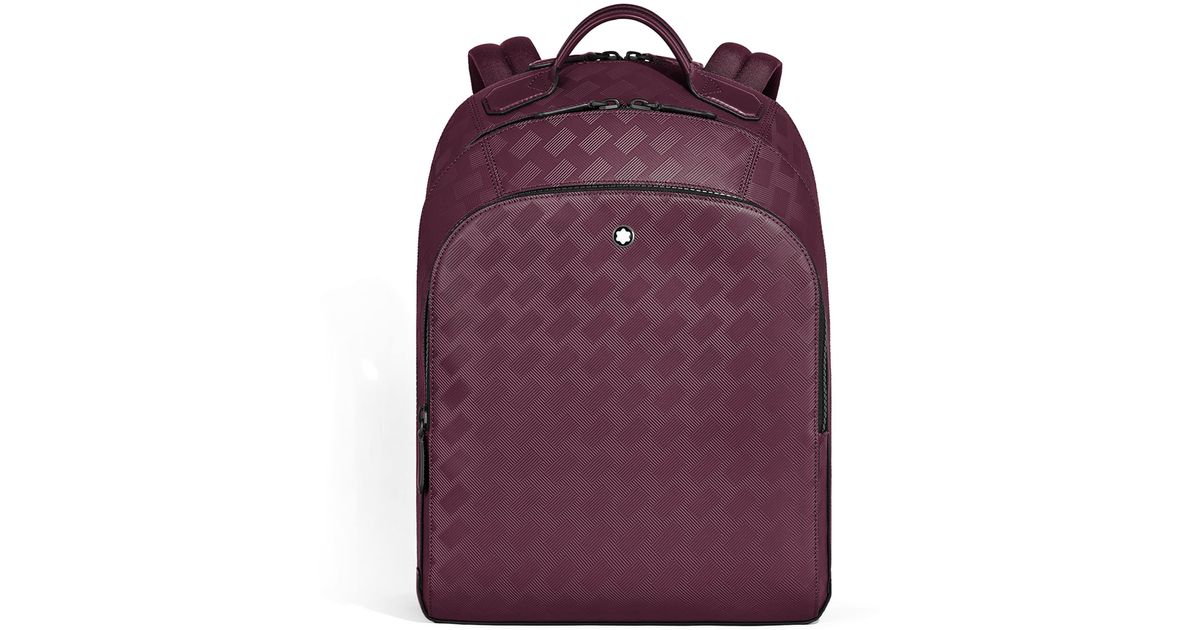 Montblanc Leather Extreme 3.0 Backpack in Purple | Lyst