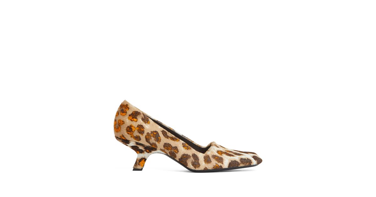 Bottega Veneta Leather Boogie Pumps 55 in Brown | Lyst