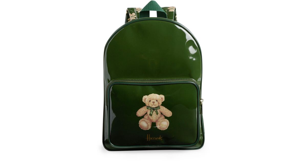 Harrods Jacob Bear Backpack in Green | Lyst Canada