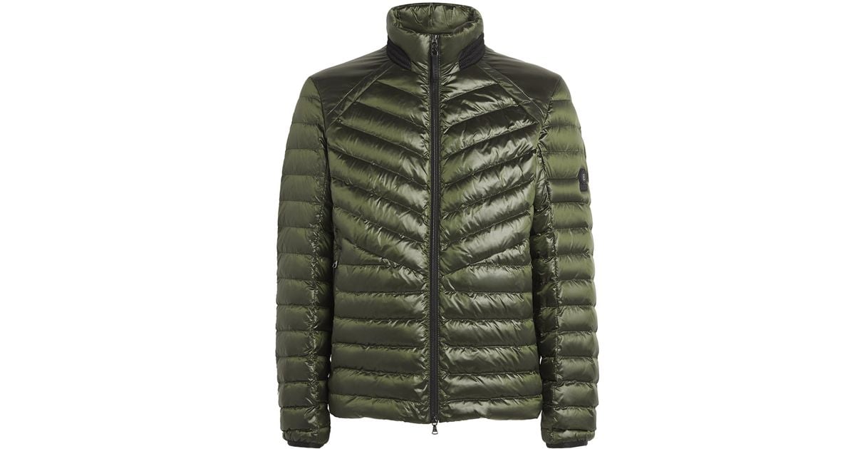Bogner Lightweight Down Liman Puffer Jacket in Green for Men | Lyst