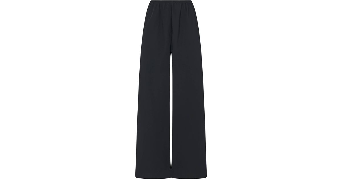 The Row Gala Wool-Blend Trousers in Blue | Lyst