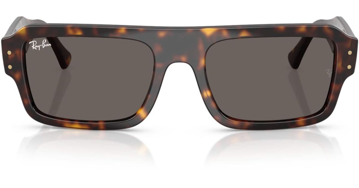 Ray-Ban Rb4454 Lukas Bio-Based Sunglasses in Gray | Lyst