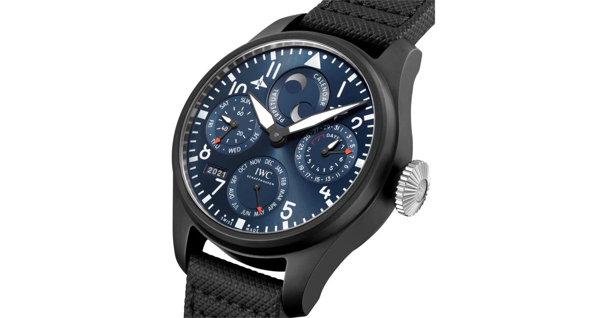 IWC Schaffhausen Ceramic Big Pilot's Perpetual Calendar Rodeo Drive ...