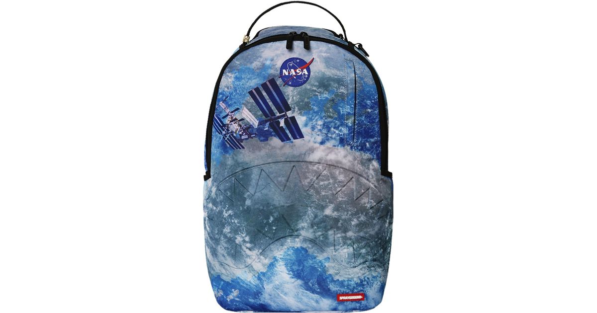 Sprayground Nasa Backpack in Blue | Lyst